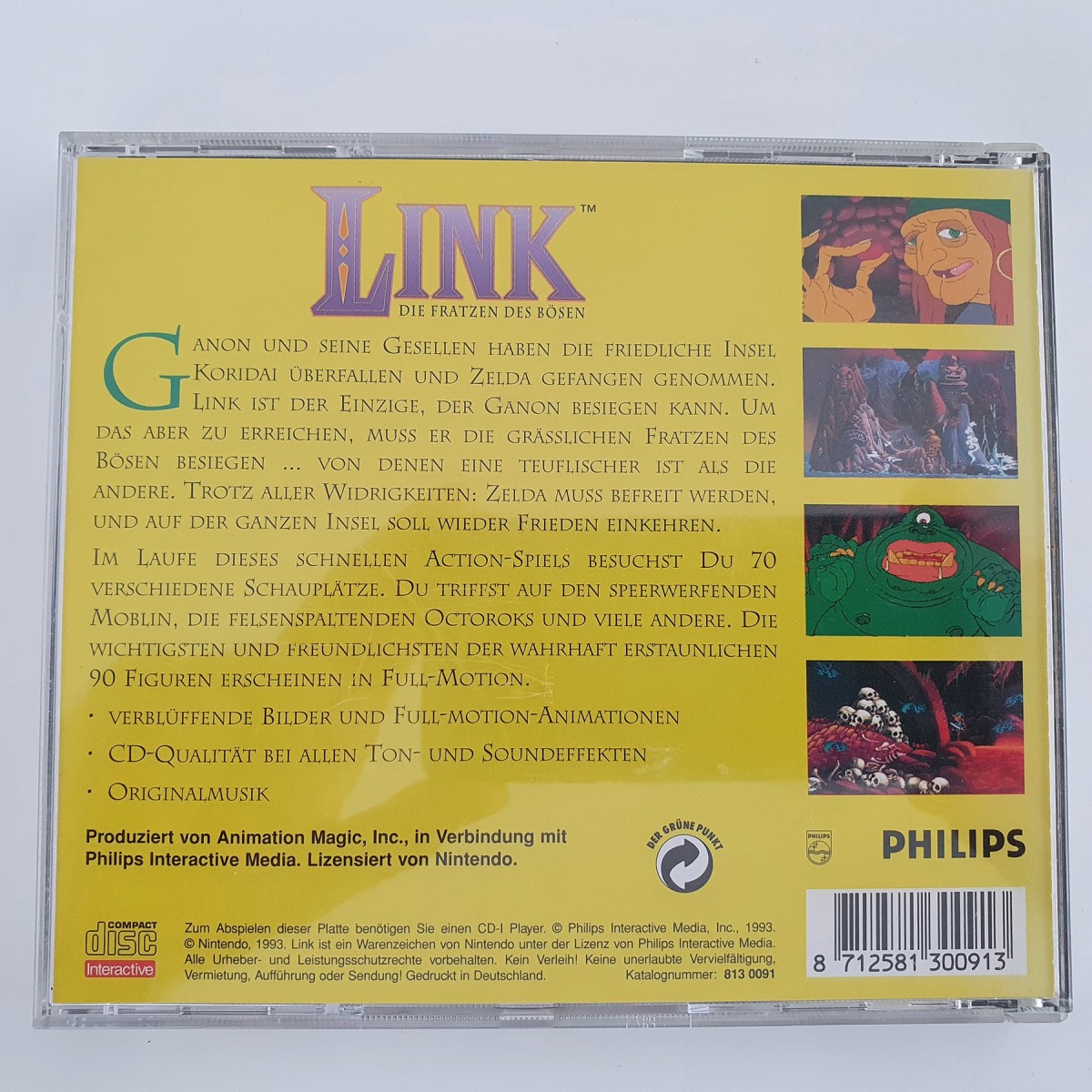 Acheter / Kaufen Divers Philips CD-I Link the Faces of Evil